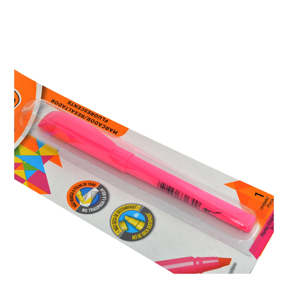Marcador de Texto Marking Rosa Fluorescente BIC | Maravilhas do Lar ...
